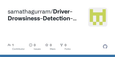 Github Samathagurramdriver Drowsiness Detection Using Python