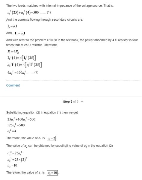 solved the sinusoidal voltage source in the circuit in fig