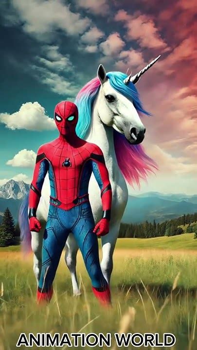 Animation Cartoon Transition Transformation Spiderman Spidermangame Aigeneratedvideo