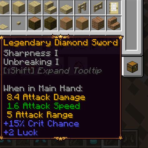 Dynamic Tooltips Minecraft Mod