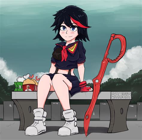 A Relaxing Ryuko By Sparky974 On Newgrounds