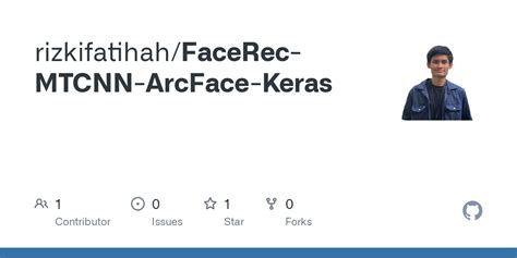 Facerec Mtcnn Arcface Kerasapppy At Main · Rizkifatihahfacerec Mtcnn