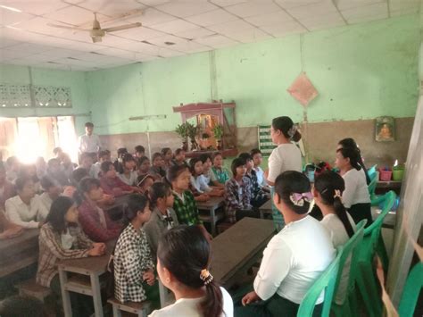 သုံးခွမြို့နယ် နန်းခလဲကျေးရွာ အ လ က ခွဲ ကျောင်းတွင် စာဖတ်ရှိန်မြှင့်တင