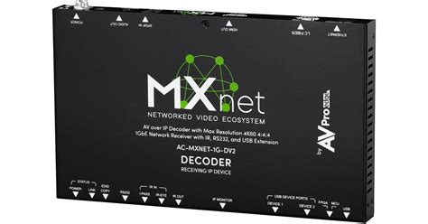 avpro edge mxnet 1g evolution ii encoder ac mxnet 1g ev2 bandh