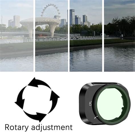 Dji Mini 4 Pro 필터 카메라용 알루미늄 합금 필터 세트 광학 유리 Nd8 16 32 64 Cpl 편광판 Nd 필 Rcdrone