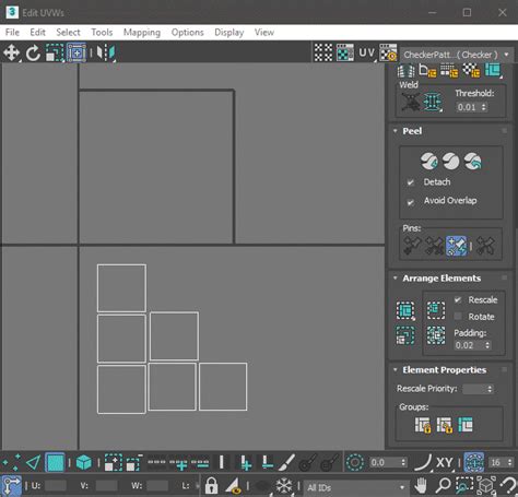 3dsmax Uvw Overlap Multiple Shells — Polycount
