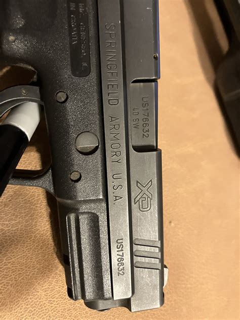 Oklahoma City Selling My Springfield Xd 40 Caliber Come With Ammo