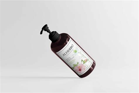 Концепт этикетки шампуня on Behance