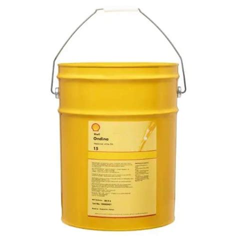 Shell Ondina 15 5l White Oil Workshop Warehouse Bloemfontein