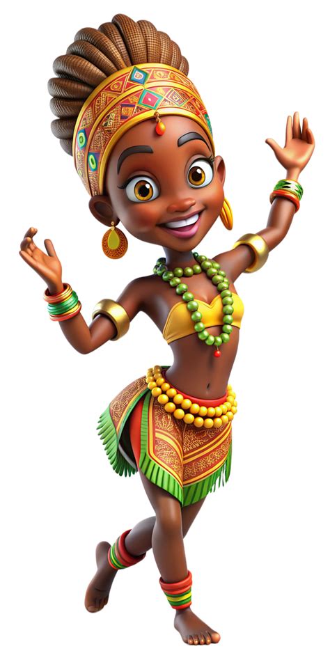 Download Ai Generated African Girl Culture Royalty Free Stock Illustration Image Pixabay