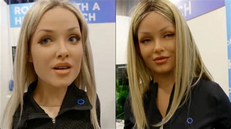 Us Company Launched Ai Female Companion Robot Named Aria Has Human Like Features Ai टूल्स के