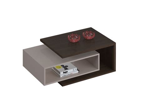 Mesa de centro Diva Jcm Cafe Off Móveis Baratão