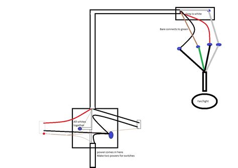 Installing A Ceiling Fan With Light Switch Wiring Ceiling Light Ideas