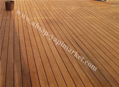 Ahşap Deck Iroco