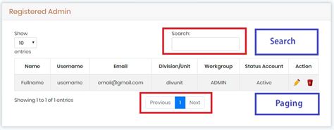 Javascript How To Fix DataTables Search Box And Paging Position Issue