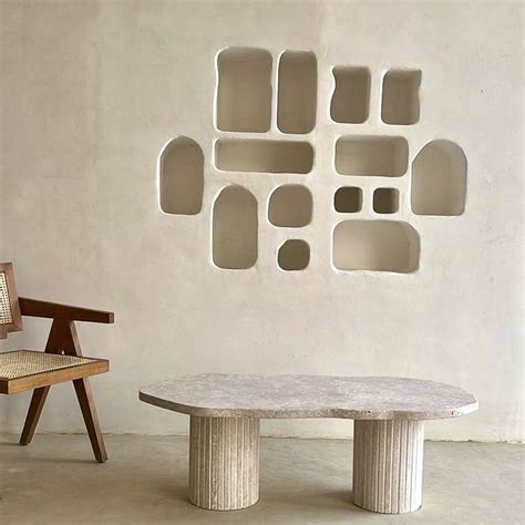 Table Basse Travertin Classic Jawda Design