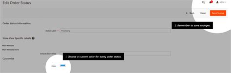 Free Color Status Order Extension For Magento 2 — Belvg Extensions Store