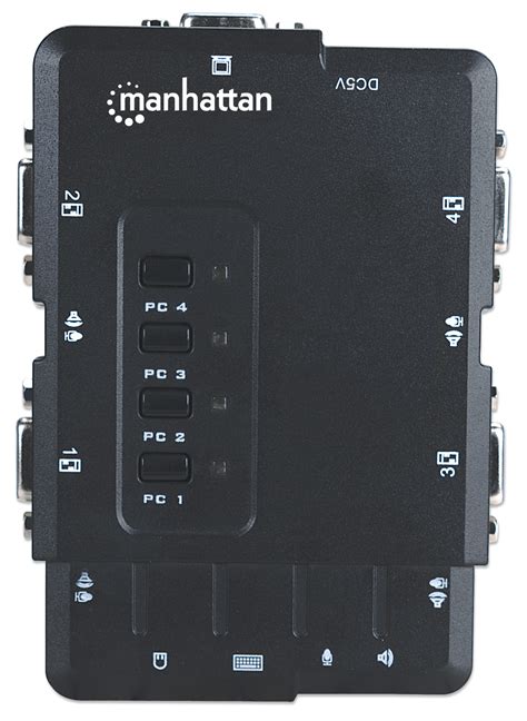 Manhattan Port Compact KVM Switch