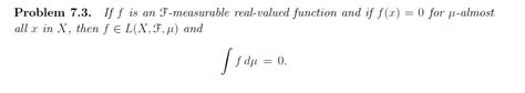 Solved Problem 7 3 If F Is An F Measurable Real Valued