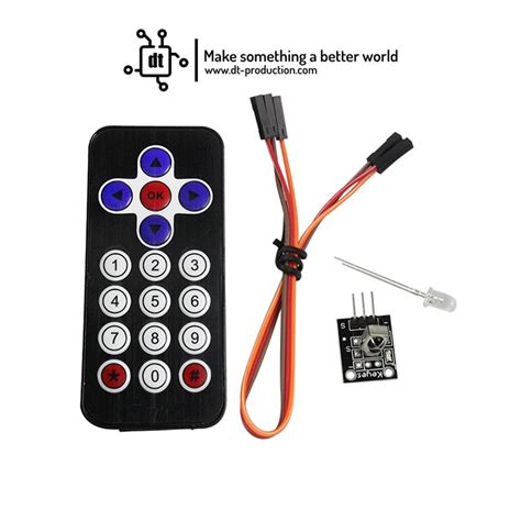 Jual Hx1838 Infrared Ir Wireless Remote Control Module Kit Kota Manado Dt Production Tokopedia