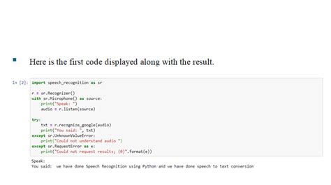 Github Anirbansaikiaspeech Recognition Using Python Speech To Text