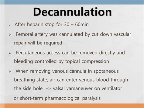 Ppt Ecmo U Nderstanding And Management Powerpoint Presentation