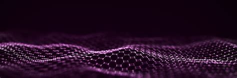 미래 지향적 인 육각형 파도 어두운 사이버 공간 점과 선이 있는 추상파 백그라운드에서 흰색 움직이는 파티클 3d 렌더링 가리키기에 대한 스톡 사진 및 기타 이미지 Istock