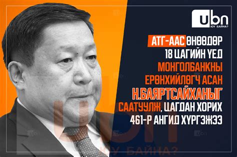 Ubn Mn ШУУРХАЙ Монголбанкны Ерөнхийлөгч асан
