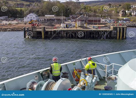 Arriving In Brodick Editorial Image Image Of Terminal 130858585