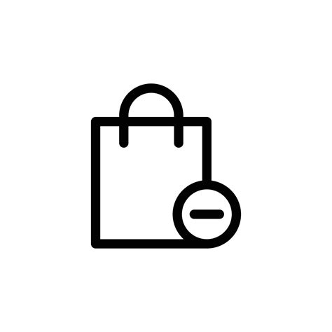Shopping Bag Icon Free 12613493 Vector Art At Vecteezy