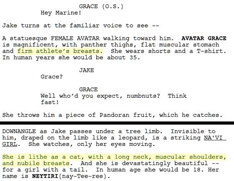 James Cameron Be Really Horny When Writing The Avatar Script R