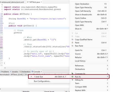 Setup Basic Rest Assured Maven Project In Eclipse Ide Qa Automation