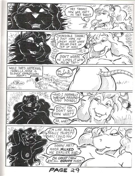 Rule 34 Anthro Big Breasts Breasts Comic English Text Feline Female