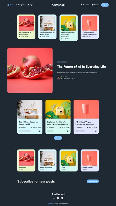 Webdesign Reactjs Nodejs Blogwebsite Webdeveloper Fullstackdeveloper Mehedi Hasan Mim