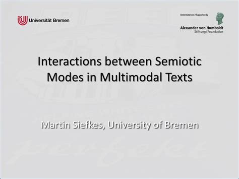 Ppt Interactions Between Semiotic Modes In Multimodal Texts Powerpoint Presentation Id 8766560