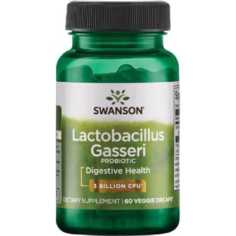 Wsparcie Jelit Probiotyki Swanson Lactobacillus Gasseri 60kaps - Sklep ...
