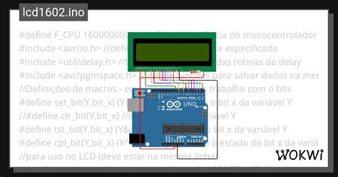 Display Lcd 16x2 Copy Wokwi Esp32 Stm32 Arduino Simulator