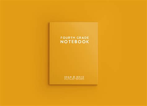 Fourth Grade Notebook Black — Schoolnest