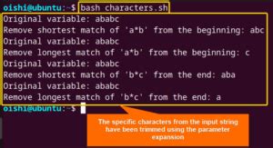 How To Trim String In Bash Methods Linuxsimply