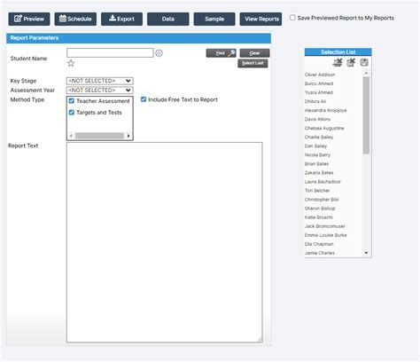 How To Run Reports On Primary Data Collections Bromcom