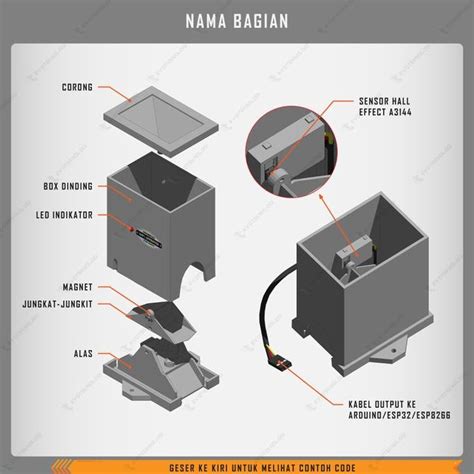 Jual Zhafira Sensor Curah Hujan Ombrometer Arduino Tipping Bucket Rain