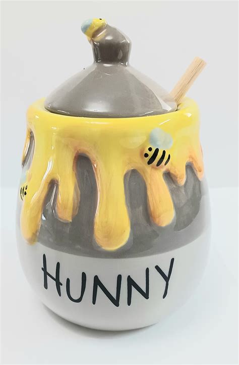 Ceramic Honey Pots With Honey Dipper Artofit