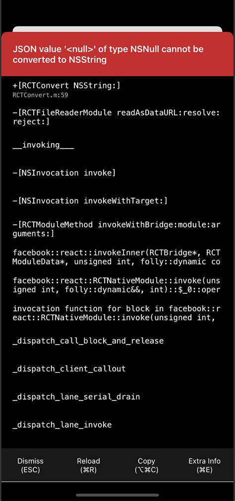 Native Error Is Thrown When Blob Is Read With Filereaderreadasdataurl