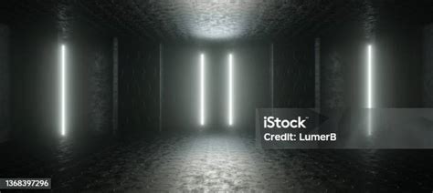 기둥 시멘트 콘크리트 공상 과학 공상 과학 현대 미래 우주선 지하 터널 홀 갤러리 룸 빈 공간 3d 일러스트 0명에 대한 스톡 사진 및 기타 이미지 Istock