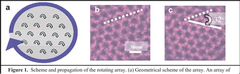 Figure 1 From Nonlinear Light Propagation In Rotating Waveguide Arrays