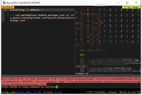 Coc Nvim Create A Blank File When Run CocInstall Issue Neoclide Coc Nvim GitHub