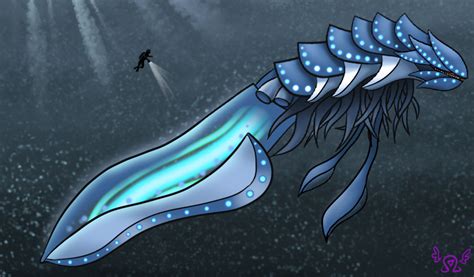 The Kraken Leviathan Subnautica Concept Fan Art By Omegadreemurr On