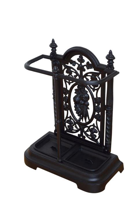 English Victorian Cast Iron Umbrella Stand For Sale At 1stdibs