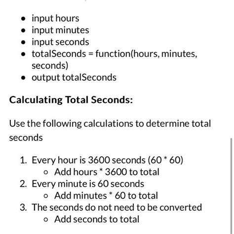 Solved Objective Create A Function That Converts Hours