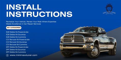 Install Instructions Mini Maxx Tuner